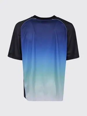 Casablanca Polyester Crewneck T-shirt With Abstract Graphic Print And Logo
