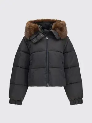 Pinko Godetia Nylon Puffer Jacket With Hood And Removable Sleeves