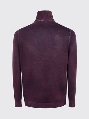 Avant Toi Merino Wool And Cashmere Turtleneck Sweater - Red