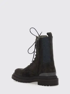 Brunello Cucinelli Flat Ankle Boots Colour