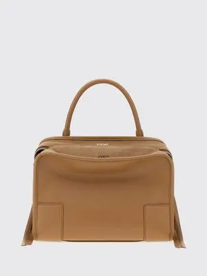 Loewe Loewe Amazona 180 Calfskin Leather Handbag Brown