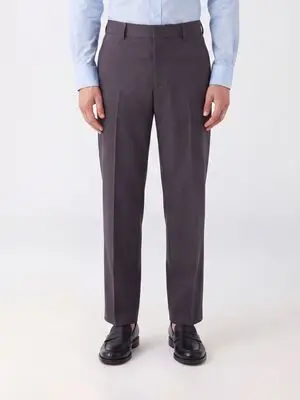 Studio Nicholson Fume Wide-leg Tailored Trousers In Pure Virgin Wool