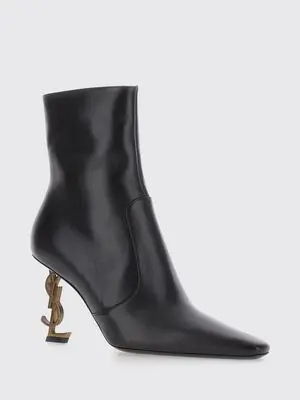 Saint Laurent Flat Ankle Boots Colour