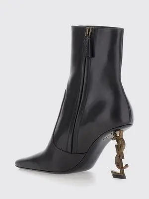 Saint Laurent Flat Ankle Boots Colour