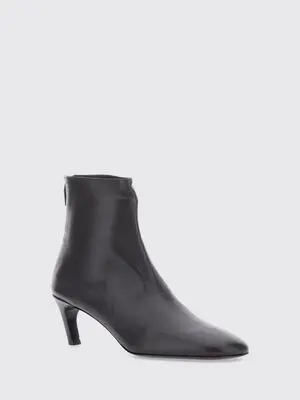 TOTEME Ankle Boots With Zip Fastening - Brown