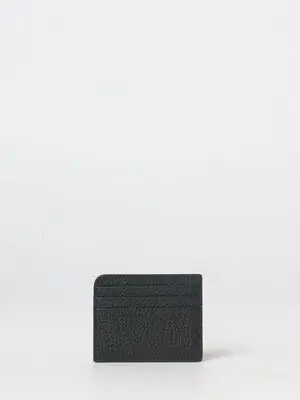 MAISON MARGIELA Grained Leather Card Holder With Four Stitches
