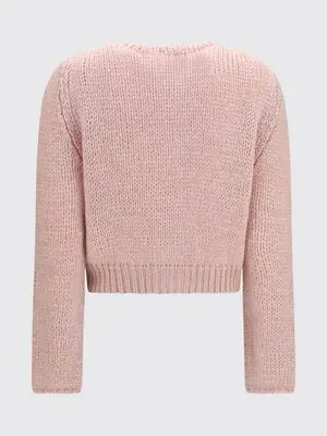 FORTE_FORTE Silk, Mohair And Cashmere Blend Crewneck Cardigan - Milk