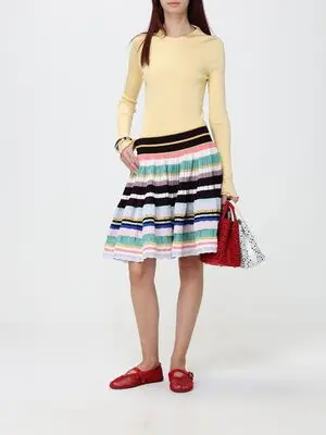 Alaïa Mina Perforated Nubuck Handbag - Red