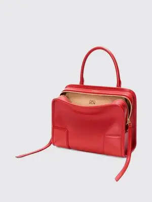 Loewe Amazona Small Calfskin Leather Handbag - Red