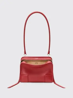 Loewe Amazona Small Calfskin Leather Handbag - Red