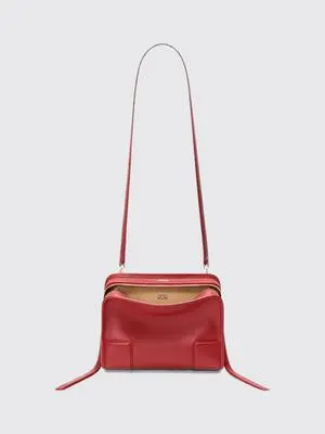 Loewe Amazona Small Calfskin Leather Handbag - Red