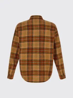 Dsquared2 Relaxed Fit Tartan Wool-blend Shirt With Flap Pockets
