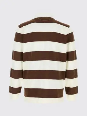 Polo Ralph Lauren Striped Cotton Long-sleeve Polo With Pony Logo
