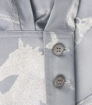 Stella McCartney Silk Unicorn Shirt