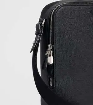 Dunhill Leather Bourdon 38 Briefcase - Black