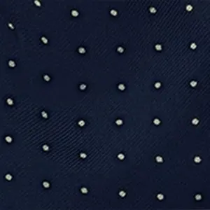 Dunhill Silk Polka-dot Neckerchief