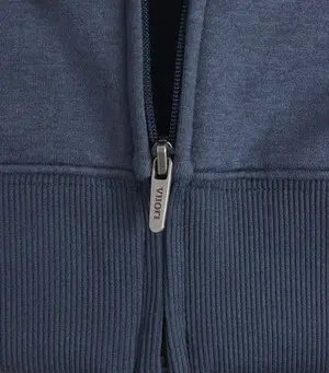 Vuori Zip-up Ponto Hoodie - Blue