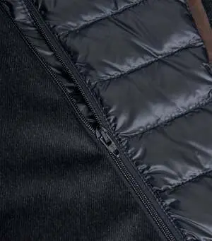 Herno Silk-cashmere Quilted Hybrid Jacket