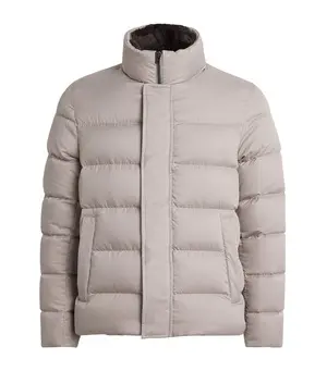 Herno Down Quilted Puffer Jacket - Grey