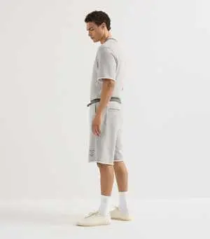 Brunello Cucinelli Cotton Track Bermuda Shorts