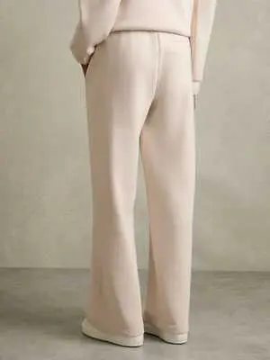 REISS Interlock Wide-leg Drawstring Joggers