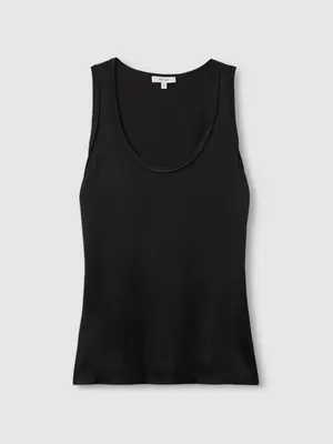 REISS Silk Vest Top