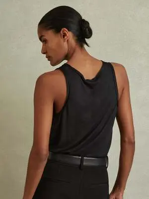 REISS Silk Vest Top