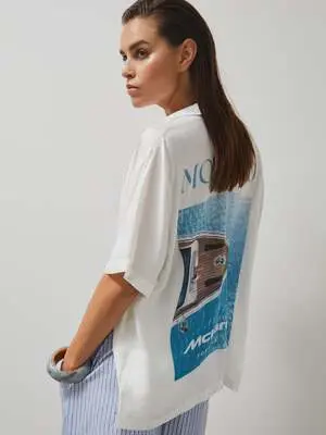 REISS X Mclaren Monaco Gp Printed Shirt