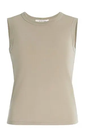 SLVRLAKE Cotton Tank Top - Neutral