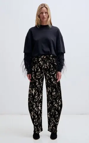 DARKPARK Khris Cotton Camo Flock Denim Pants - Multi