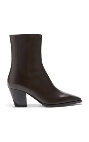 AeydĒ Hedvig Leather Ankle Boots - Brown