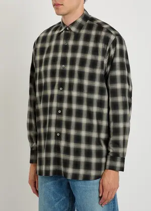 SSSTEIN Checked Woven Shirt