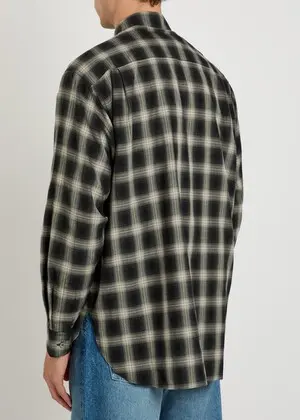 SSSTEIN Checked Woven Shirt