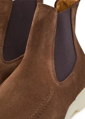 AURELIEN City Suede Chelsea Boots