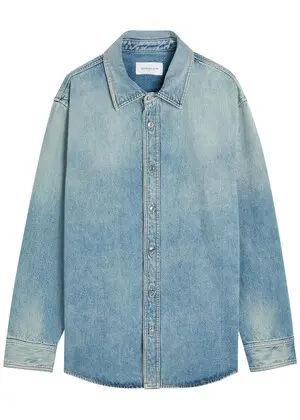 ARMARIUM Oversized Denim Shirt - Blue