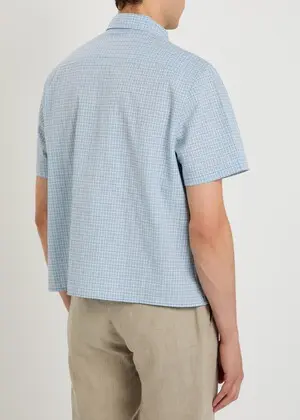 PERCIVAL Checked Cotton Shirt