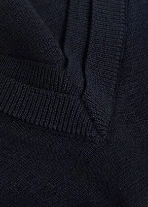 RÓHE V-neck Stretch-wool Jumper