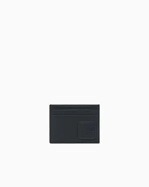 Armani Exchange Smooth Texture Card Holder - Black