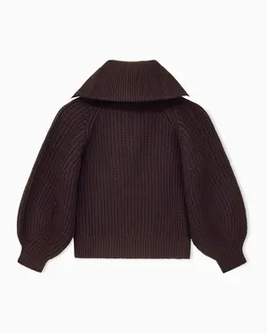 Armani Exchange Regular Fit Pullover Knitted In Virgin Wool And Acrylic
