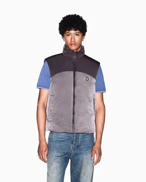 Armani Exchange Sleeveless Padded Blouson Jacket