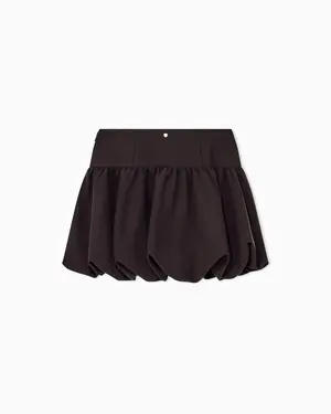 Armani Exchange Recycled Crepe Slim Fit Skirt