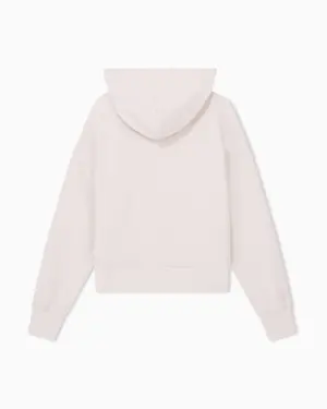 Armani Exchange Sweatshirt In Stretch Viscose Scuba - Beige