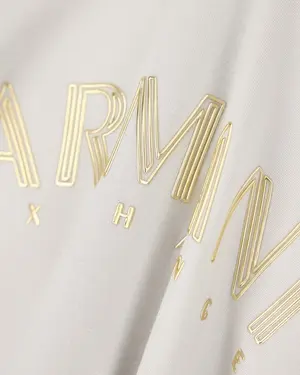 Armani Exchange Sweatshirt In Stretch Viscose Scuba - Beige