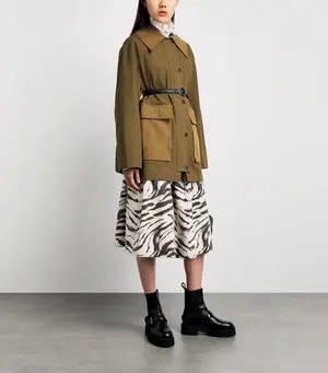 GANNI Cotton Canvas Workwear Jacket