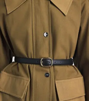 GANNI Cotton Canvas Workwear Jacket