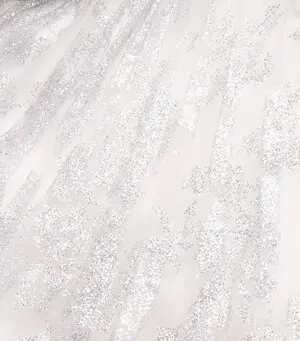 SANDRA MANSOUR Embellished Silent Thread Gown