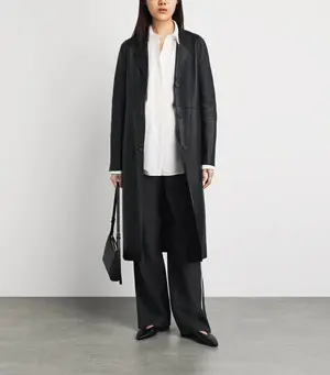 HERSKIND Pinstripe Davi Wide-leg Trousers