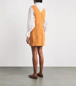 Ulla Johnson Suede Sloane Mini Dress