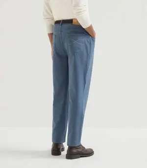 Brunello Cucinelli Virgin Wool Slim Trousers