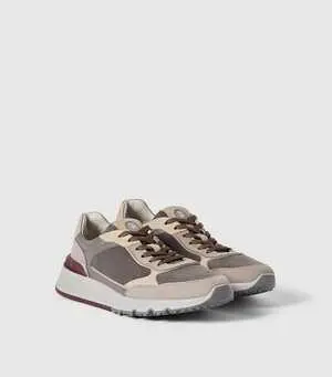 Brunello Cucinelli Nubuck-suede Sneakers